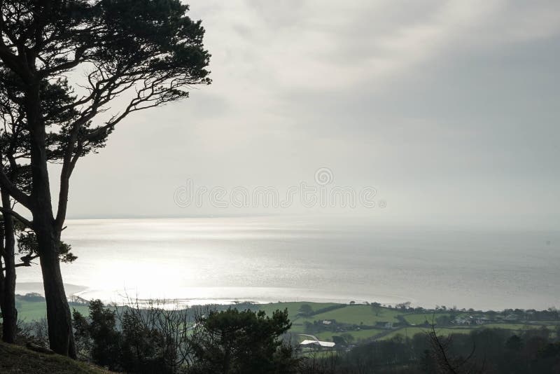 Lovely View from Arnside Knott Stock Photo - Image of picturesque ...