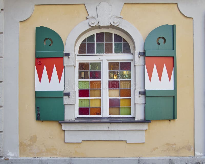 Picturesque Window, Bamberg, Germany Stock Photo - Image of bamberg ...