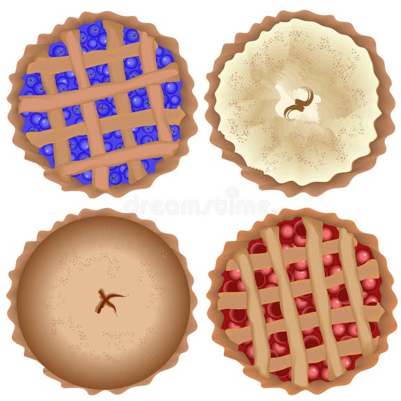 Pie Top View Stock Illustrations – 11,078 Pie Top View Stock ...