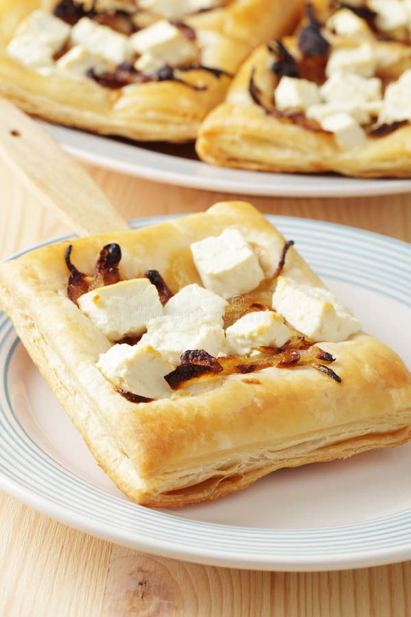 Pie with bryndza stock image. Image of bryndza, puff - 13410789