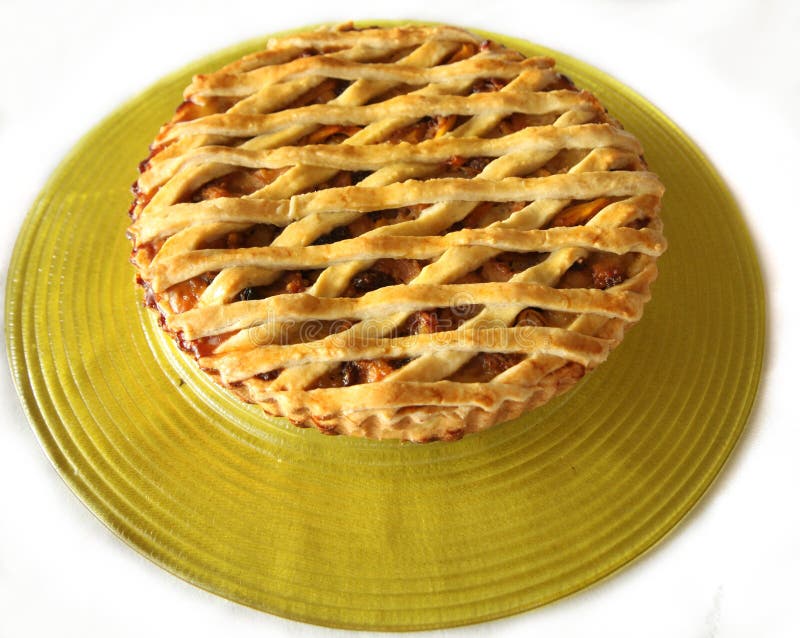 Pie cake stock image. Image of pastry, baked, portion - 14662663