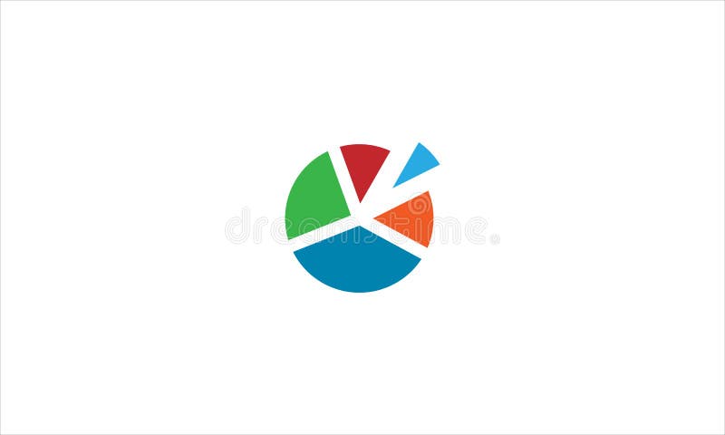 Pie Chart Icon Vector Solid Logo Illustration Pictogram Isolated on ...