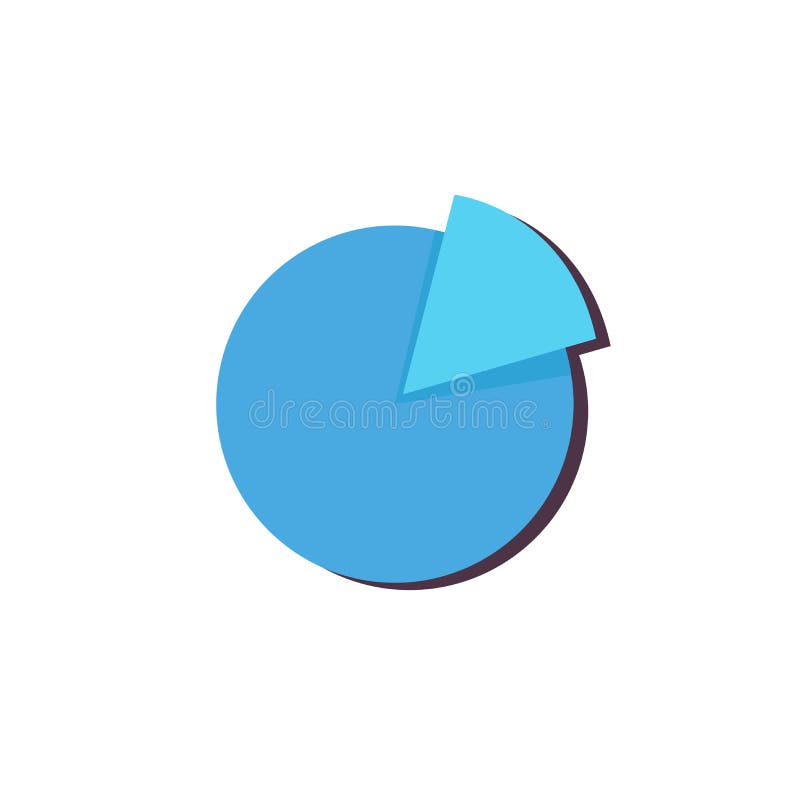 Pie Chart Clipart. Pie Chart Colorful Flat Icon Stock Vector ...