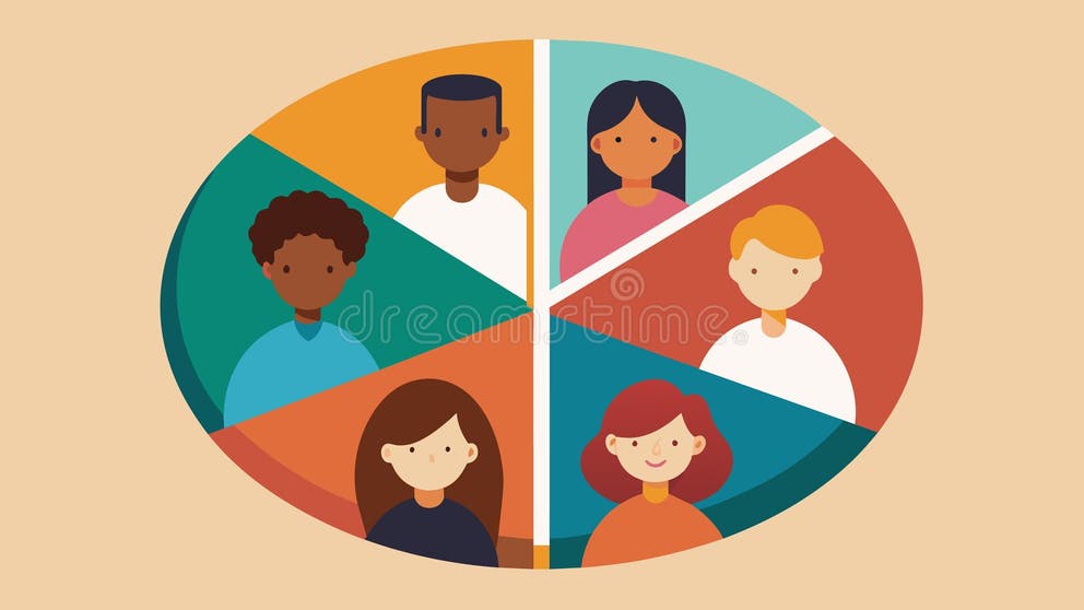A Pie Chart Depicting the Distribution of Votes a Different Racial and ...