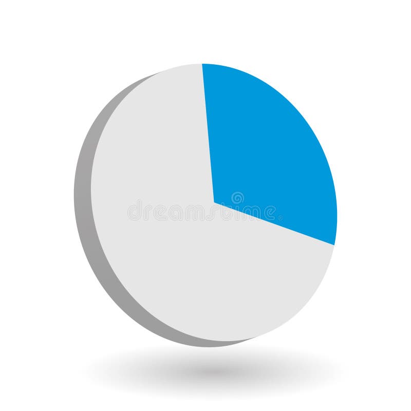 Pie Chart Vector Design Element Stock Vector - Illustration of modern ...