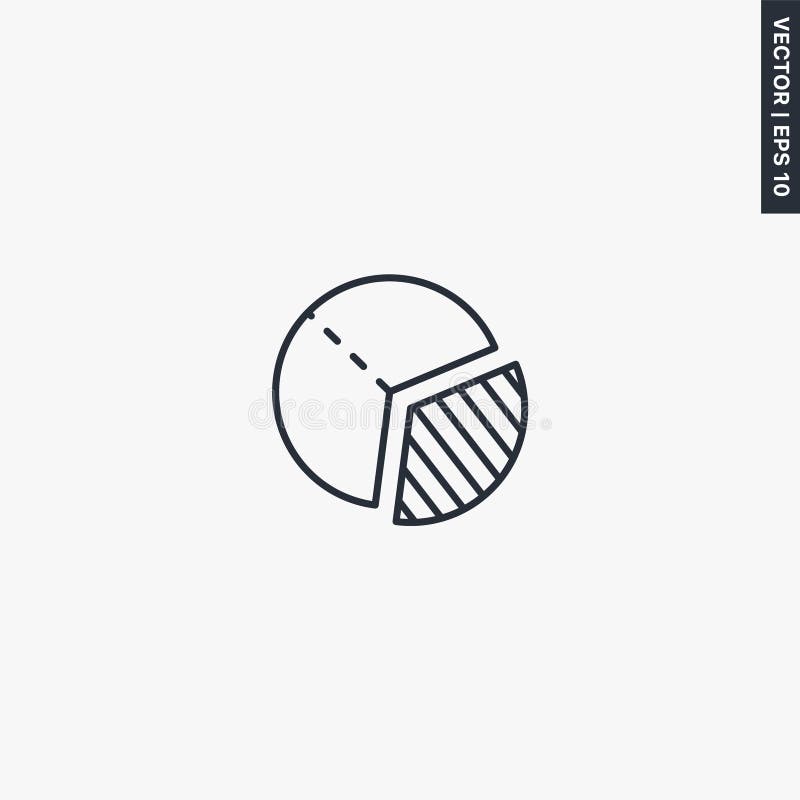 Graphic, Chart, Linear Style Sign for Mobile Concept and Web Design ...