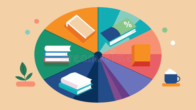 A Pie Chart Displaying the Different Genres of Books Published Each ...