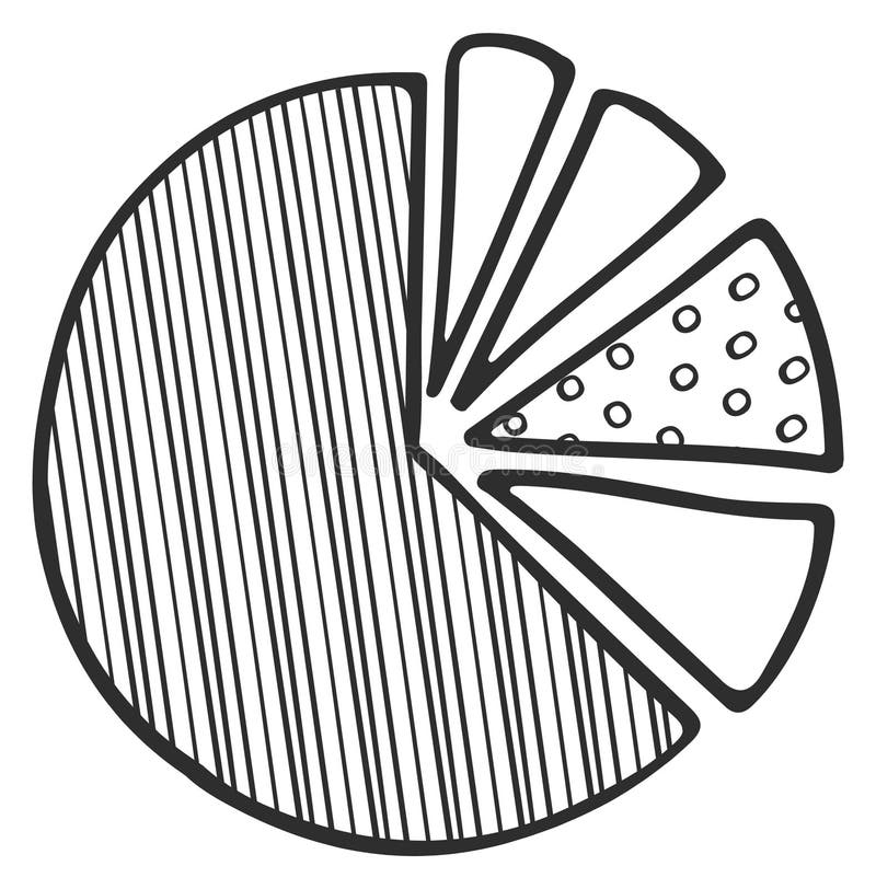 Statistic doodle stock vector. Illustration of currency - 100040561