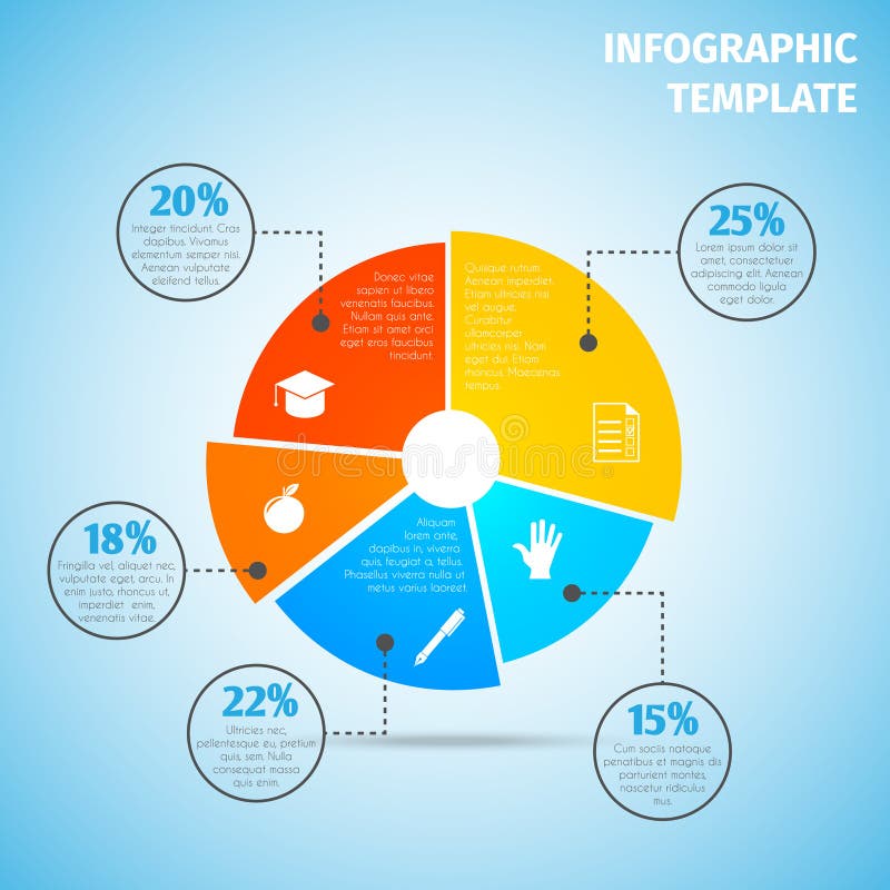 Huge Timeline Infographics Set with Pie Charts, Icons Stock Vector ...