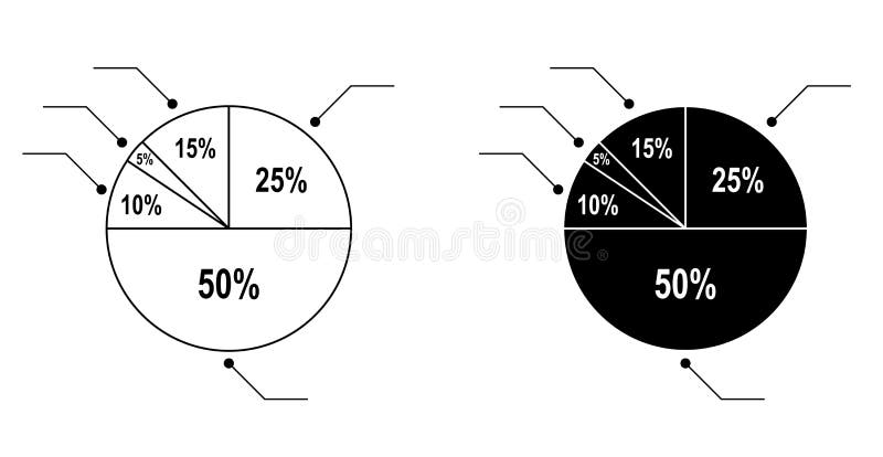 Pie ChartÂ for Website Presentation Cover Poster Vector Design ...