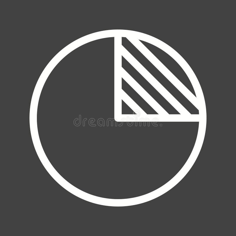 Pie Chart stock illustration. Illustration of concept - 96797768