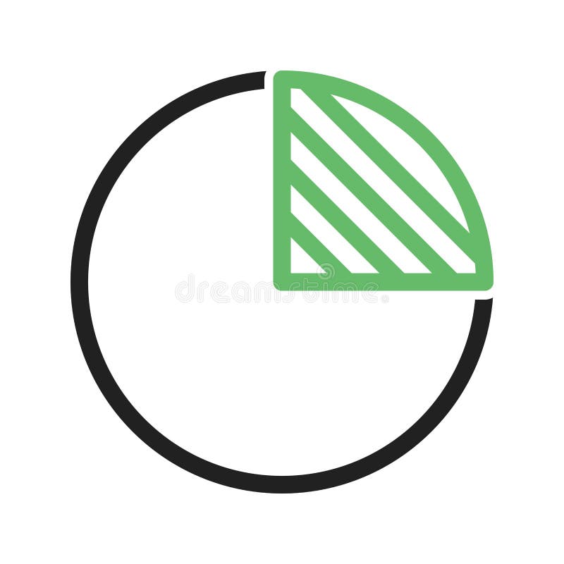 Pie Chart stock illustration. Illustration of graphic - 97338130