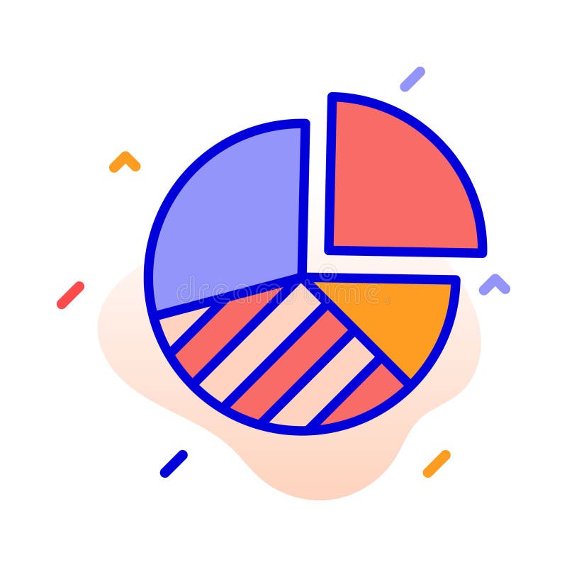 Pie Chart, Pie Graph, Graph, Report Fully Editable Vector Icons Stock ...