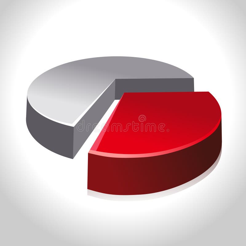 Pie chart icon stock vector. Illustration of information - 60735730