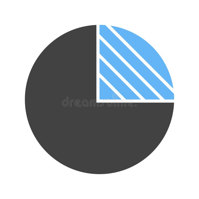 Pie Chart stock vector. Illustration of design, market - 100324118
