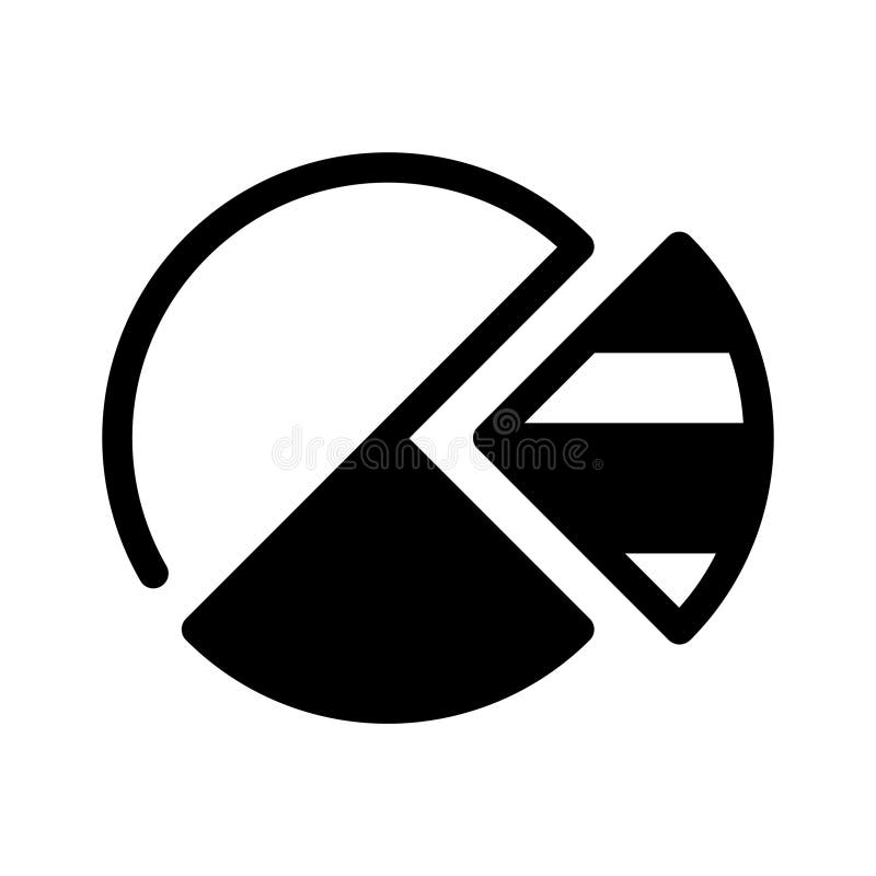 A Pie Chart, Representing Data Visualization and Business Insights ...