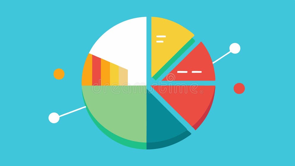 Pie Chart with Sections for Expenditure a Pie Chart Divided into ...