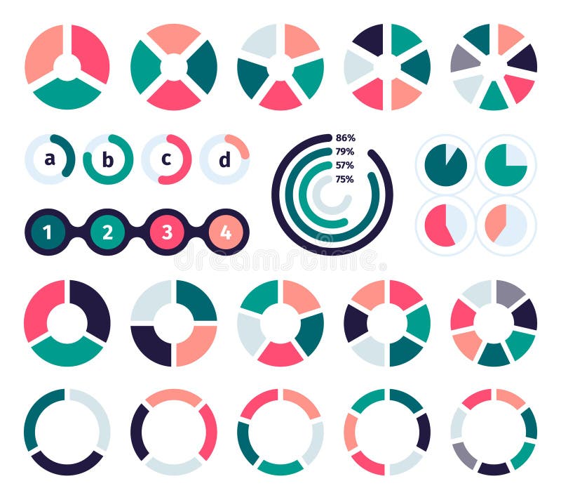 3 Piece Circle Stock Illustrations – 250 3 Piece Circle Stock ...