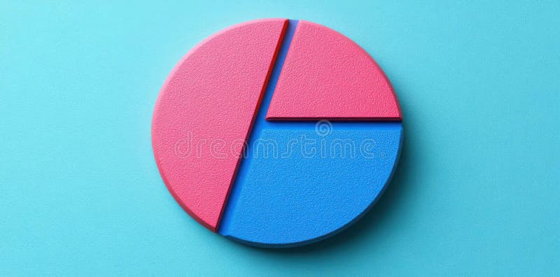 Pie Chart Shows Data Analysis with Market Share and Business Growth ...