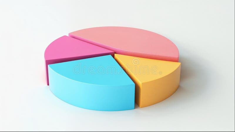 The Pie Chart Shows Five Layers that Can Be Colored by a Single Color ...