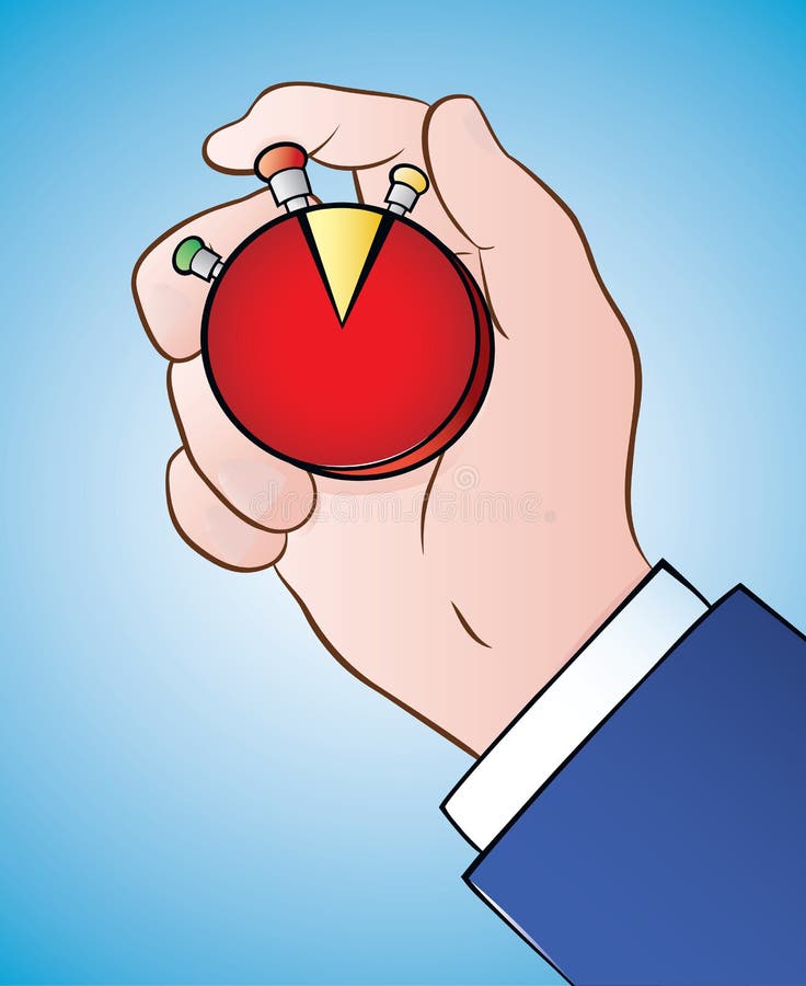 Pie chart timer stock vector. Illustration of green, finance - 31721936