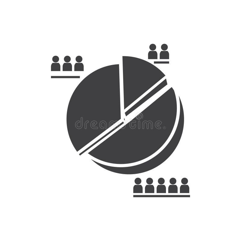 Pie Chart. Vector Illustration Decorative Design Stock Vector ...