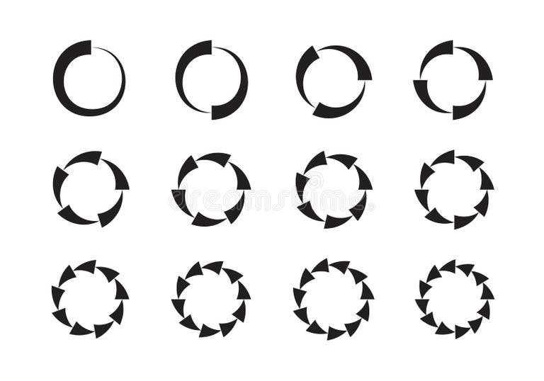 Infographic Circle Nine Segments Stock Illustrations – 35 Infographic ...