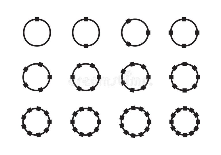 Infographic Circle Nine Segments Stock Illustrations – 35 Infographic ...