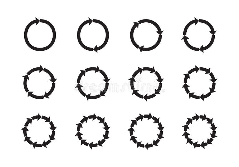 Infographic Circle Nine Segments Stock Illustrations – 35 Infographic ...