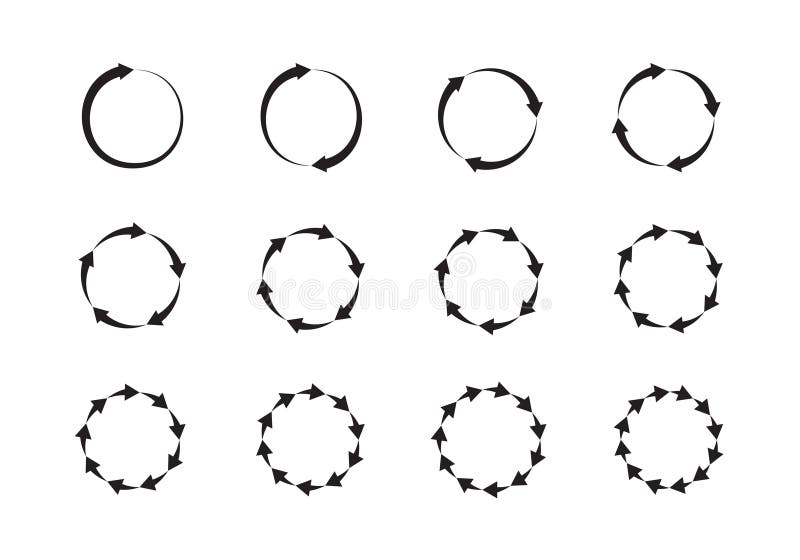 Pie Charts Diagrams. Set of Different Color Circles Isolated ... Pie Charts Diagrams. Set of Different Color Circles Isolated ...