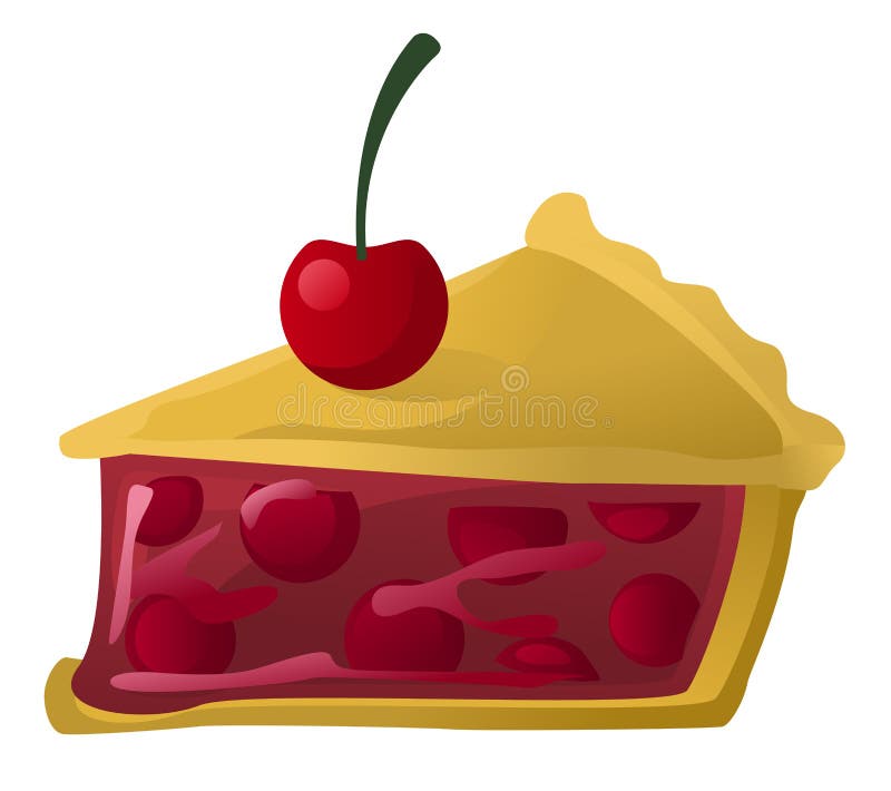 Cherry Pie Slice Stock Illustrations – 4,608 Cherry Pie Slice Stock ...