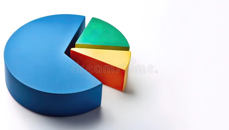 Pie or Circle Graph Which is Divided into Slices To Illustrate ...