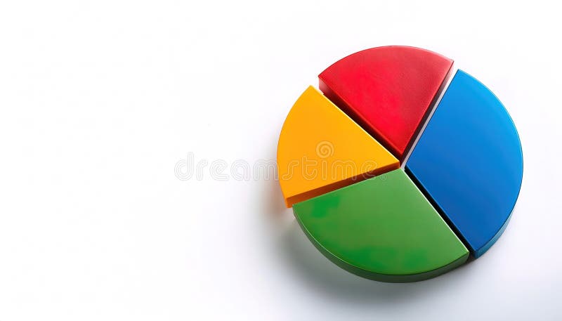 Pie or Circle Graph Which is Divided into Slices To Illustrate ...