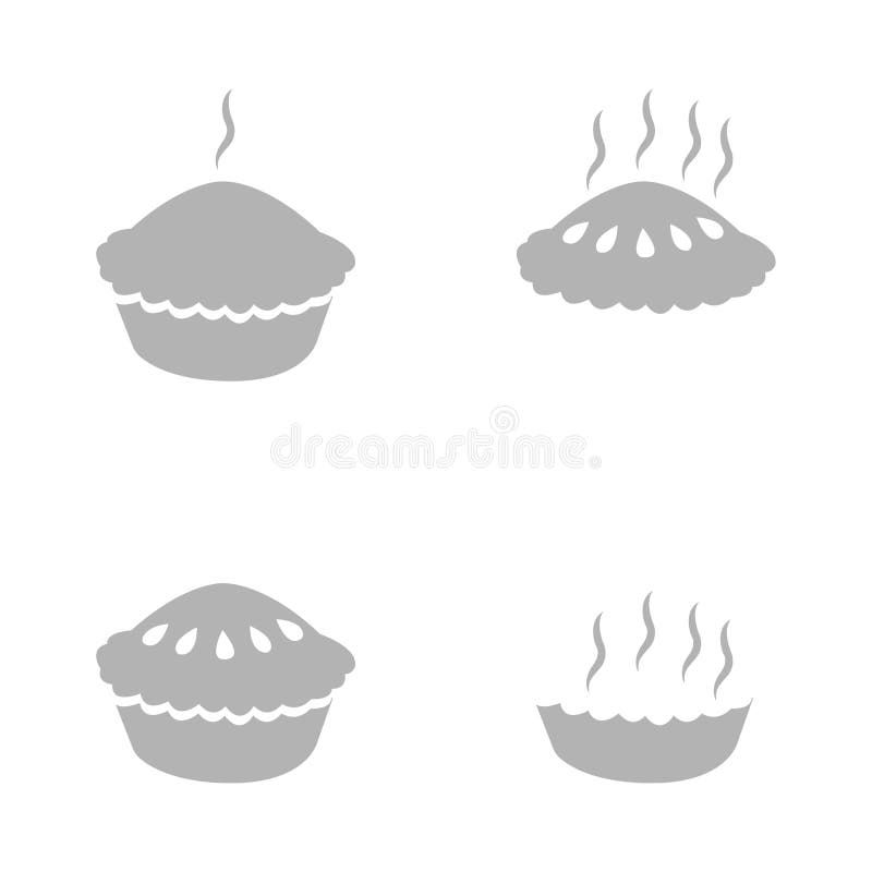 Pie Concept, Fragrant Pie, Vector Illustration Editorial Stock Photo ...