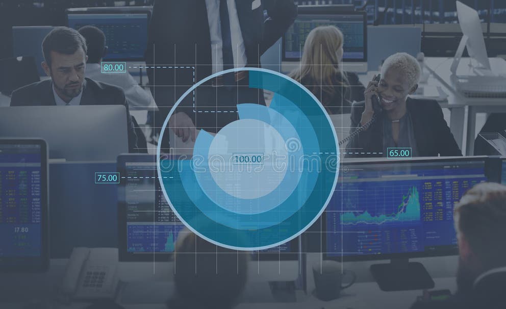 Pie Dough Graph Chart Statistics Concept Stock Photo - Image of ...