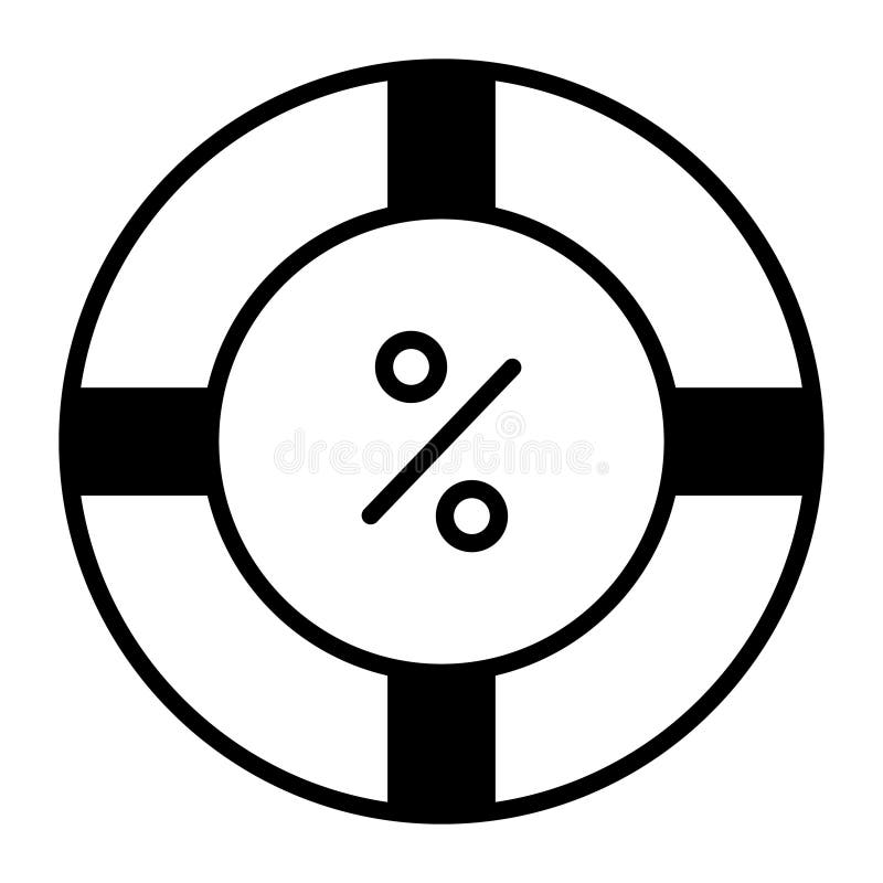 Pie Graph Vector Icon, Descriptive Data Stock Vector - Illustration of ...