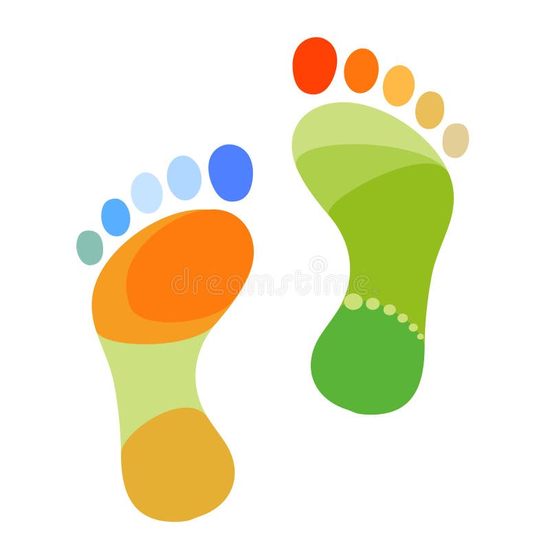 Pie multicolor abstracto ilustración del vector. Ilustración de ...