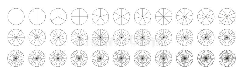Circle Divide To 20 Segments Stock Illustrations – 14 Circle Divide To ...