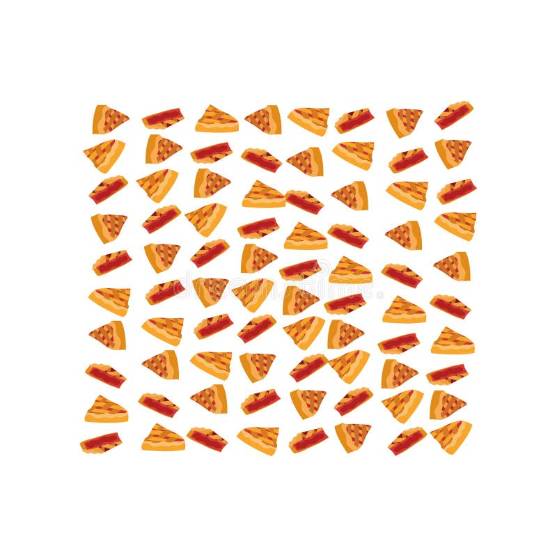 Pie Set Pie Pattern Free Vector Illustration Stock Illustration ...
