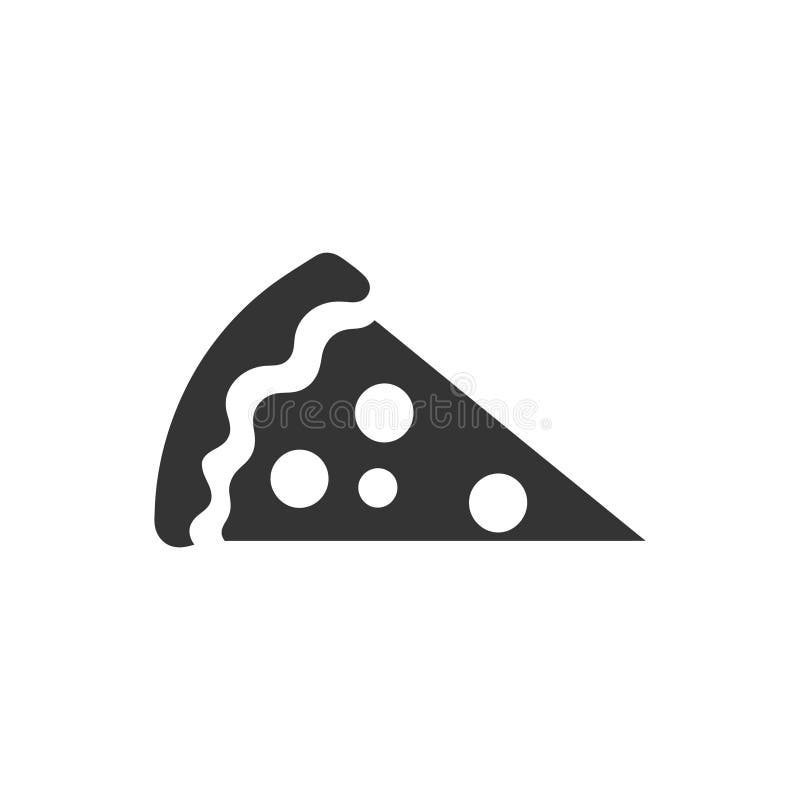 Pie Slice Icon stock vector. Illustration of indulgent - 296705682