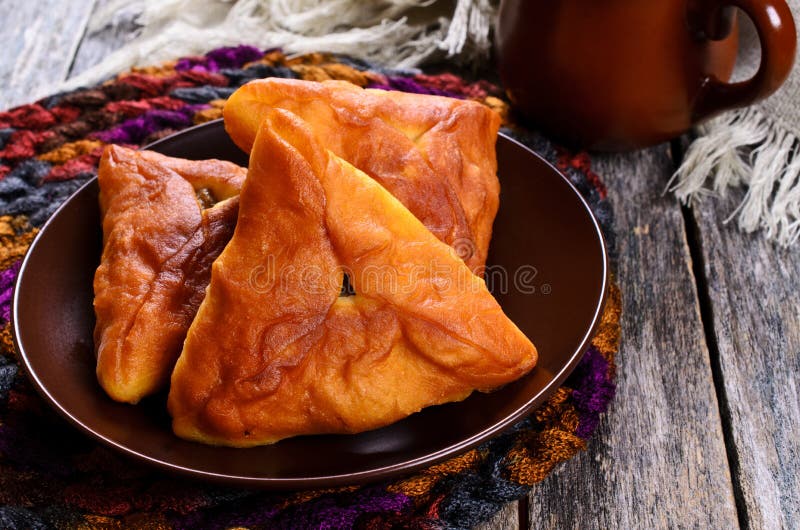 Pie triangular stock image. Image of lunch, cooking, baked - 56646919