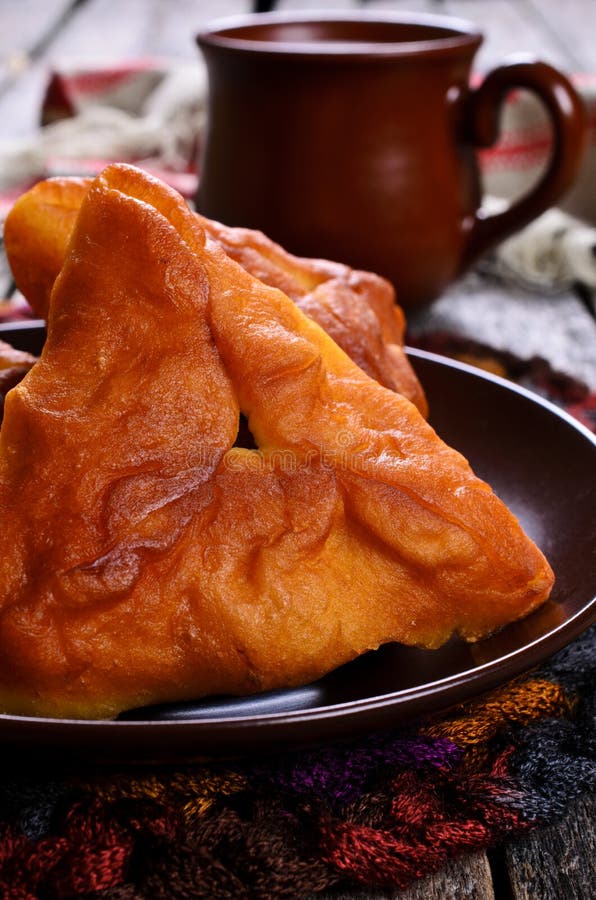 Pie triangular stock photo. Image of gourmet, fried, eating - 56670174