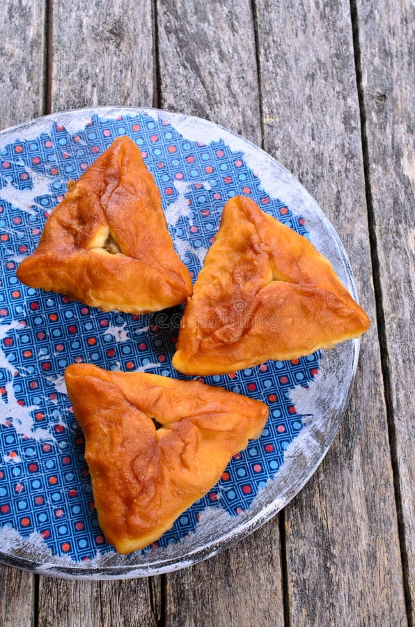 Pie triangular stock image. Image of fresh, calorie, baked - 56646889