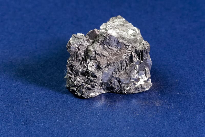 Piece of antimony stock image. Image of gemmology, collection - 168761475