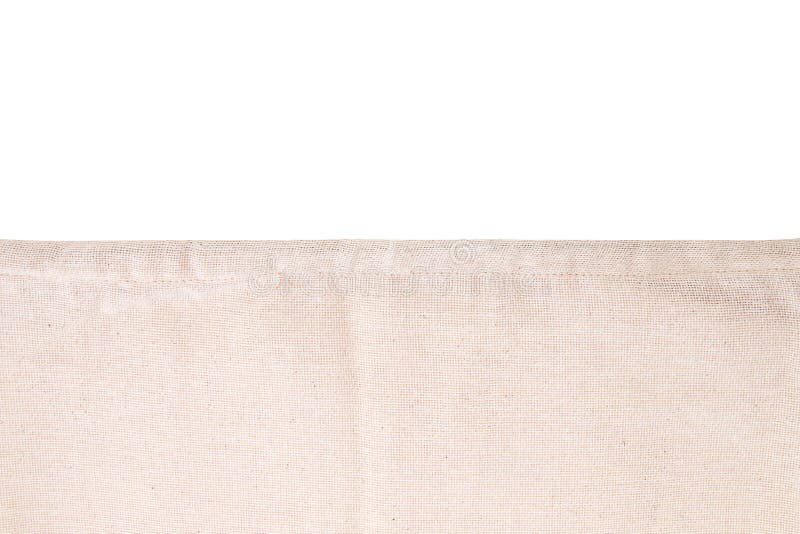 A piece of beige cloth stock image. Image of burlap, nature - 99084215