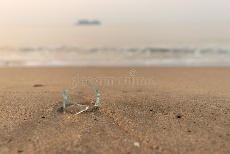 356 Broken Glass Bottle Sand Stock Photos - Free & Royalty-Free Stock ...