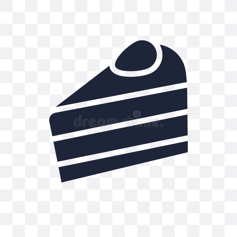 Birthday Cake Transparent Icon. Birthday Cake Symbol Design from Stock ...