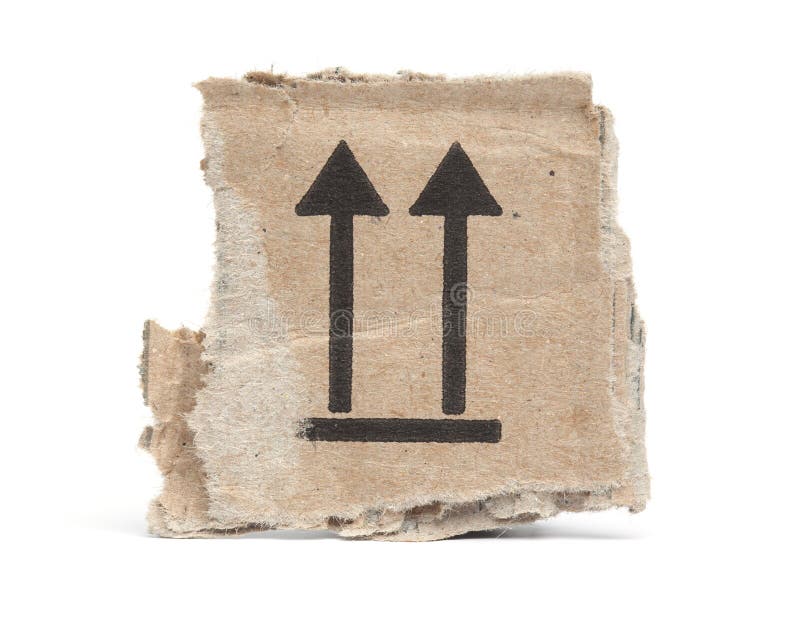 Cardboard arrows stock image. Image of sign, environment - 19751437