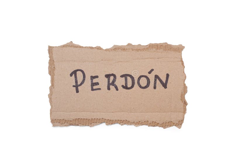 Perdon Word Stock Photos - Free & Royalty-Free Stock Photos from Dreamstime