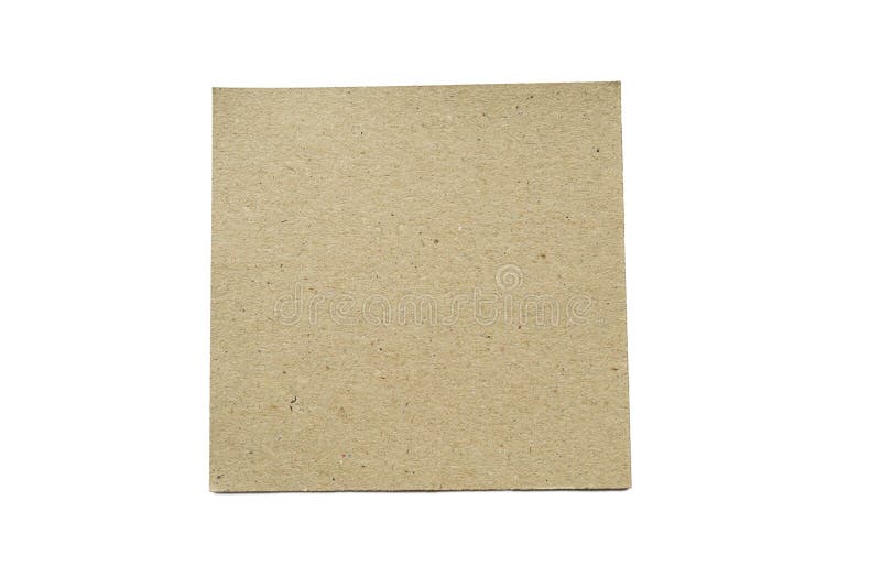 Piece of carton stock image. Image of crafts, isolated - 41376445
